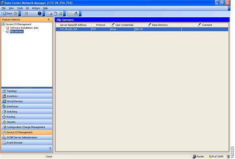 Cisco DCNM Fundamentals Configuration Guide Release Managing Device Operating Systems