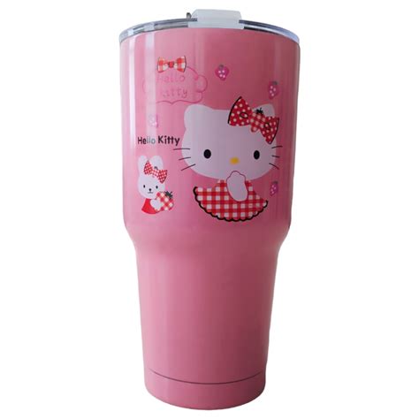 Termo Acero Inoxidable Con Diseño Hello Kitty B