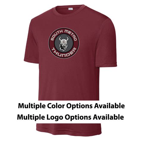 South Metro Thunder Printed Performance Tee St350 Custom Apparel Inc