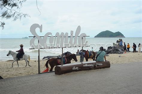 Pantai Samila Thailand Antara Foto