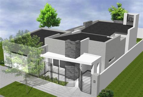 Diseño Moderno De Casas Con Techo De Chapa