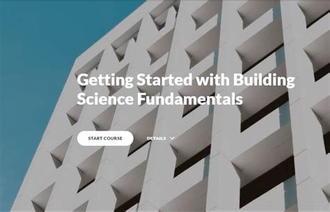 Building Science Fundamentals Education Technology Office