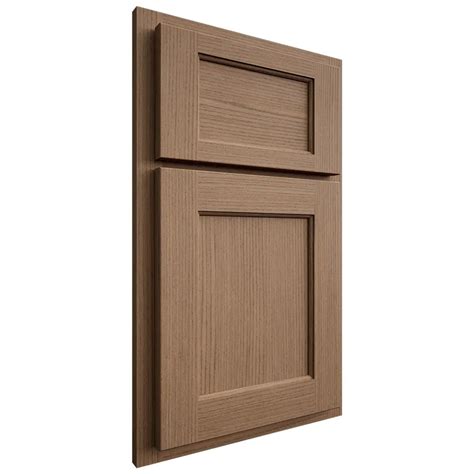 Shiloh Cabinetry White Oak Cabinets Transitional Square Flat Doors In
