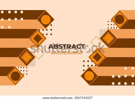 Abstract Geometric Shape Background Design Template Stock Vector Royalty Free 2067144227