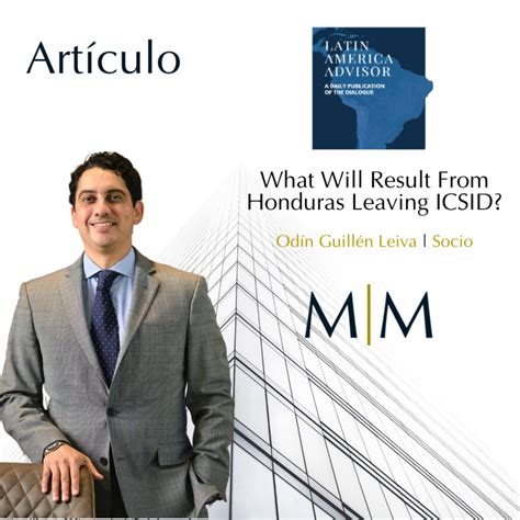 What Will Result Form Honduras Leaving Icsid