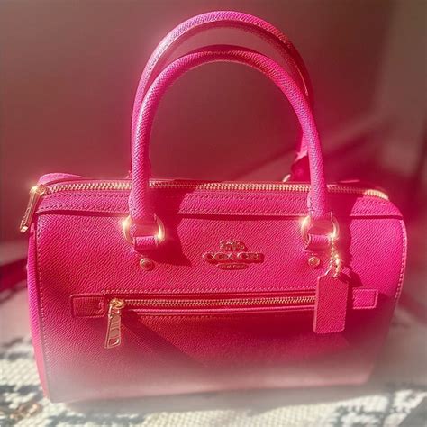 Coach Bags Brand New Coach Hot Pink Crossbody Bag W Removable Strap