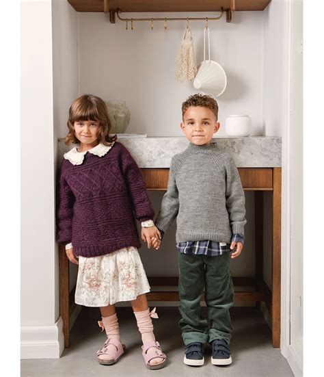 Kelly Tröja Barn Knit And Purl