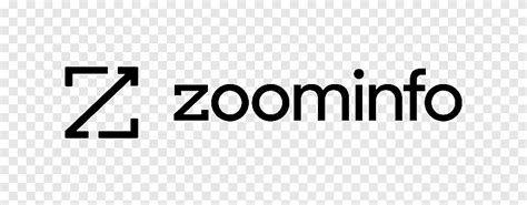 Zoominfo Black Logo Tech Companies Png Pngegg