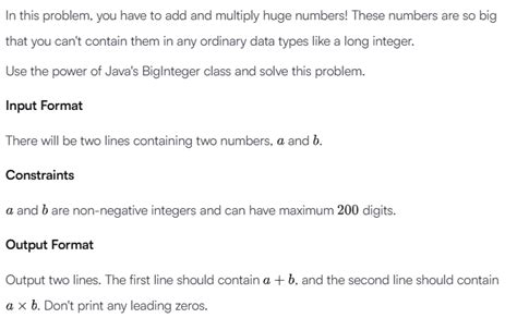 Java Biginteger