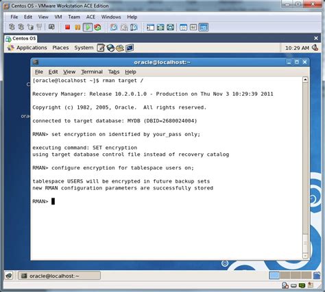 Ulfet`s Oracle Blog Rman Encryption And Other Techniques