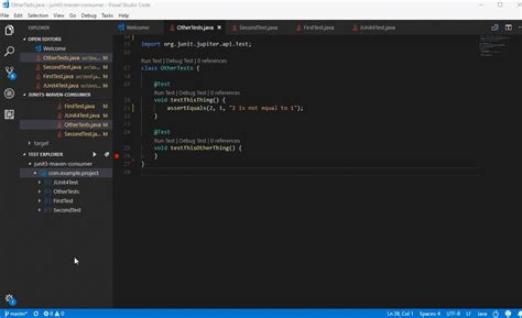 vs code中进行java开发 5 ：单元测试 就是这个范儿