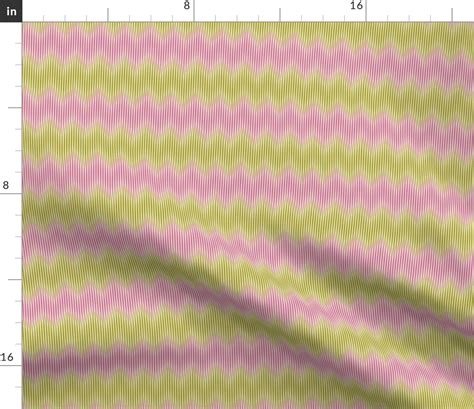 Zig Zag Illusions Small Refined Boho Fabric Spoonflower