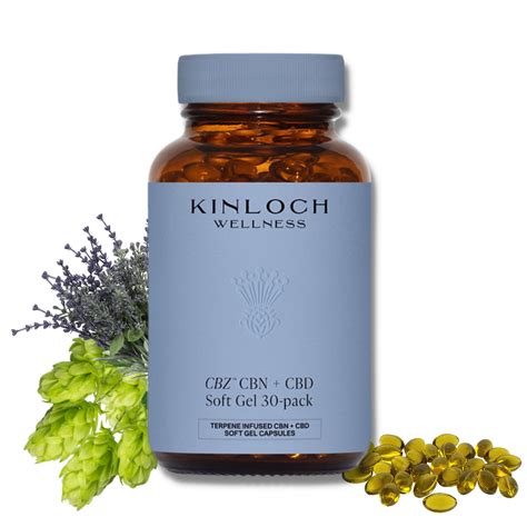 Cbn Cbd Softgel 30 Pack By Kinloch Wellness Mendo