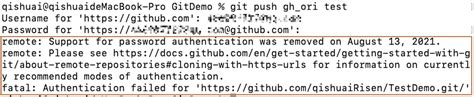 Github基于令牌身份验证配置及使用 睡觉大王risen 博客园