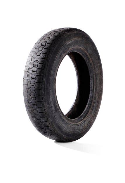 Premium Photo Close Up Of Tire Against White Background