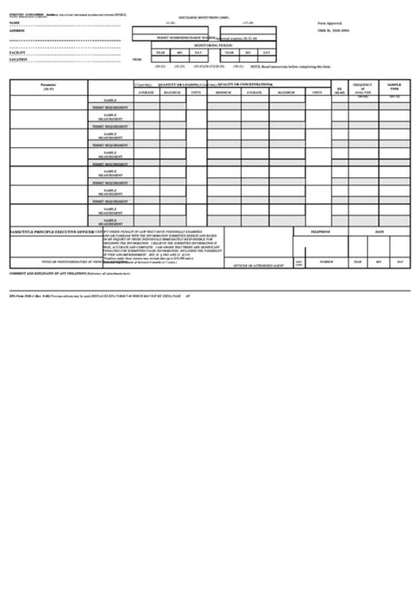 Top Epa Form 3320 1 Templates Free To Download In Pdf Format