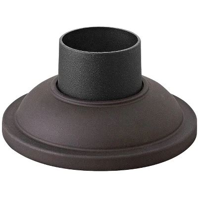 Hinkley Pier Mount Fitter Base In Buckeye Bronze Target