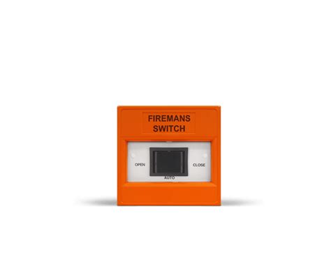 Ventec Ofs 1000 G Orange Firemans Switch Range Vent Engineering