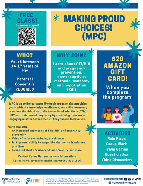 Making Proud Choices 78 To 719 Care Coalition Arizona