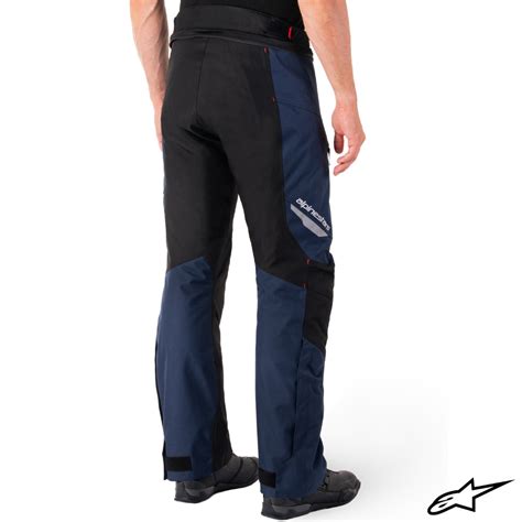 Alpinestars St 1 Waterproof Riding Pants Dark Blueblackbright Red