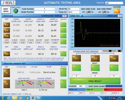 D 9003 As Ev Jabbals Surge Testers