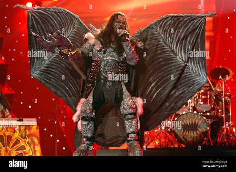 Eurovision Winners Finland Entry Lordi At The 2006 Eurovision Song