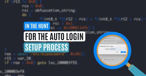 In The Hunt For The Macos Autologin Setup Process