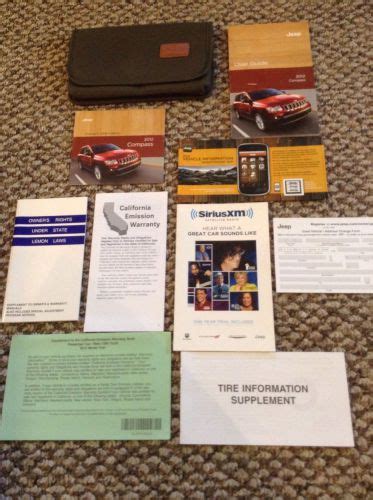 Sell 2012 Jeep Compass User Guide Manual In Pipe Creek Texas United