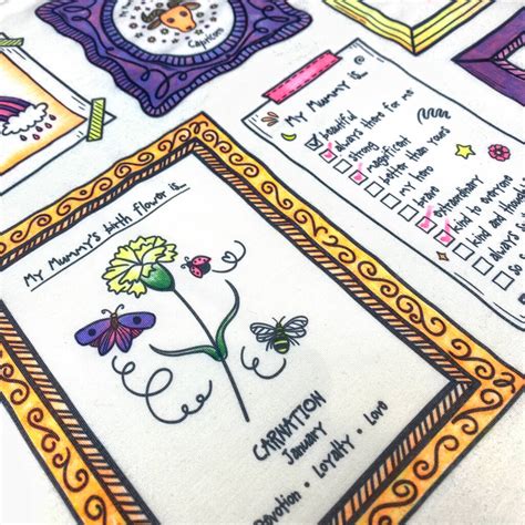 All About Mum Colour In Wall Art By Selfie Craft Co