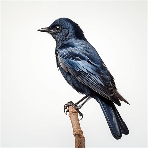 Premium Ai Image Drongo On White Background