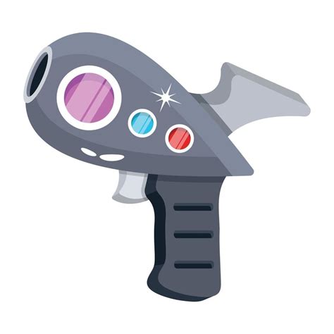 Trendy Alien Gun 20481840 Vector Art At Vecteezy