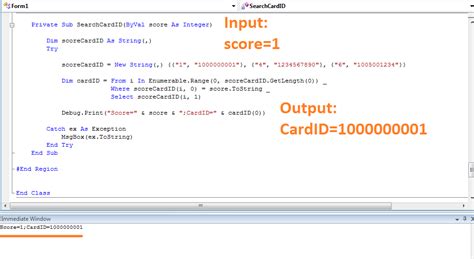 How To Search In 2d Array By Linq Vbnet