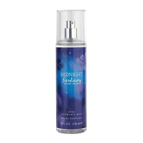 Britney Spears Midnight Fantasy Body Mist Spray Fragrance 240ml For