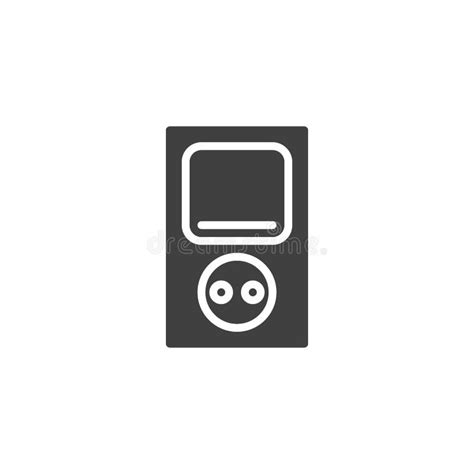 Electrical Socket Types Vector Icons Set Stock Vector Illustration Of