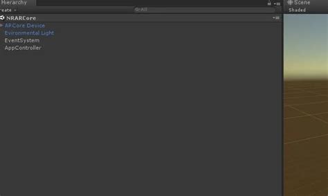 Arcore 101 How To Create A Mobile Ar Application In Unity Part 4 Enabling Surface Detection