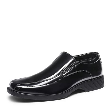 Mens Wide Slip On Dress Loafers Bruno Marc