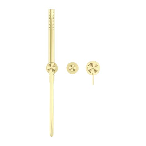 Nero Mecca Shower Mixer Divertor System Separate Back Plate Brushed