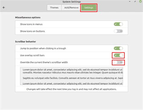 Linux Mint How To Make Scroll Bars More Visible Technipages