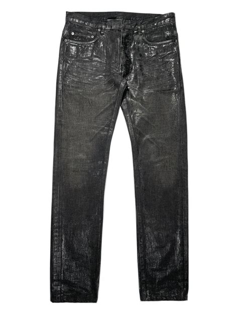 Aw2003 Dior Homme Luster” Waxed Denim