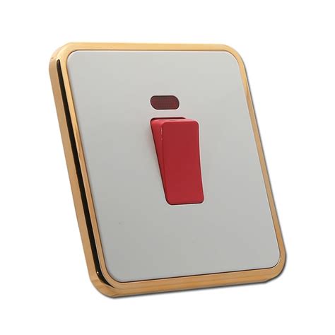 45a Cooker Push Button Switch With Light Electrical Switch Cixi Niulai