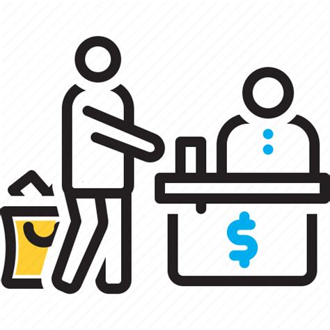 Billing Cash Counter Cashier Customer Checkout Paying Shopping