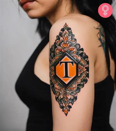 Hipster Letter Tattoos