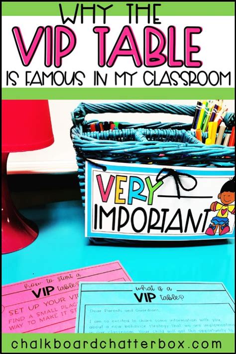 22 Vip Table Ideas Classroom Behavior Classroom Classroom Management