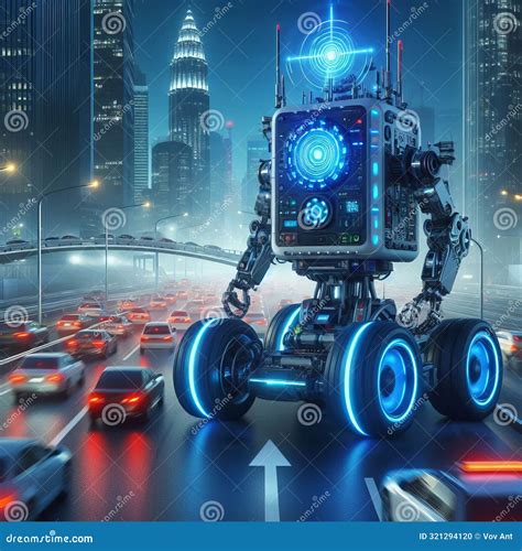 173 115 Traffic Management Robot A Robot Designed For Traffc Stock