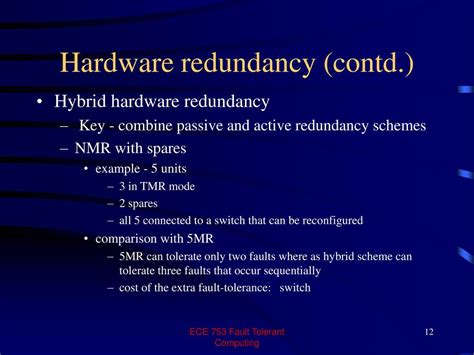 Ece 753 Fault Tolerant Computing Ppt Download
