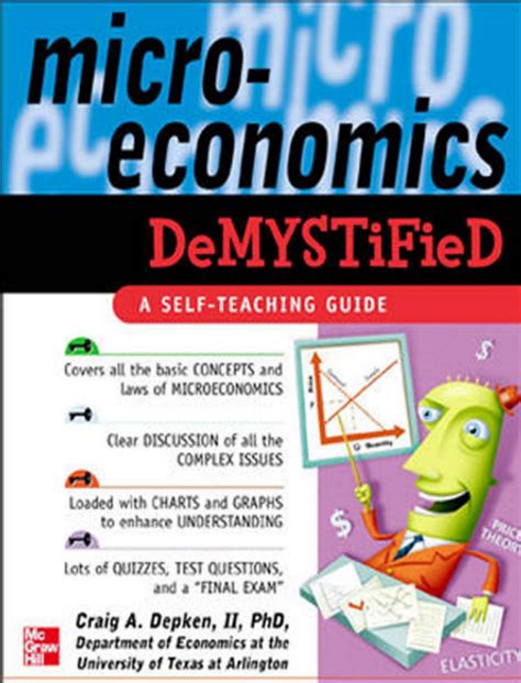 Solutions For Microeconomics Demystified A Self Teaching Guide 1st By Craig Depken Book