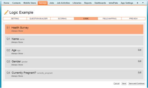 06 Logic Tab Taroworks Support Center