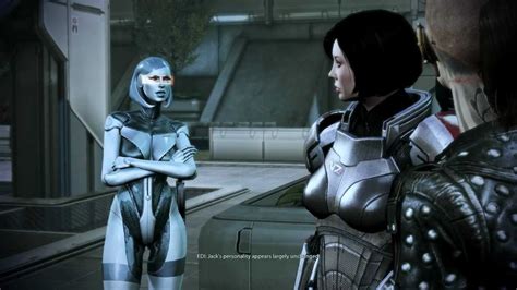 Mass Effect 3 Jack Comments On Edis Body Youtube