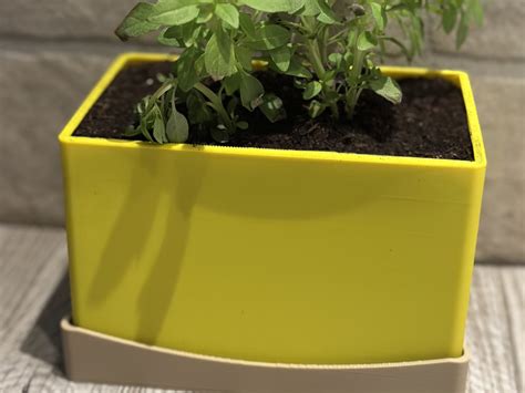 Rectangular Vase With Saucer By User3999330168makerworld Download