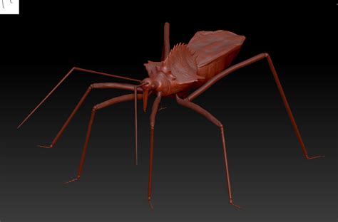 Artstation Assassin Bug 3d Model